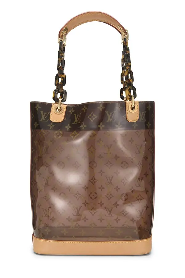 LOUIS VUITTON Monogram Ambre Cabas Tote - Brown