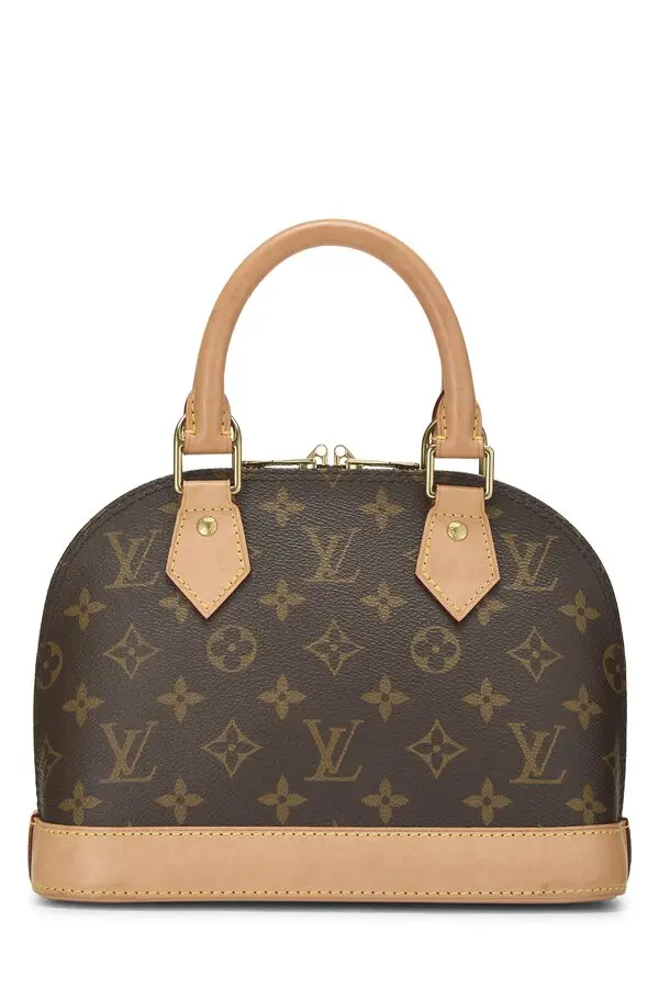 LOUIS VUITTON Monogram Alma Nm - Brown