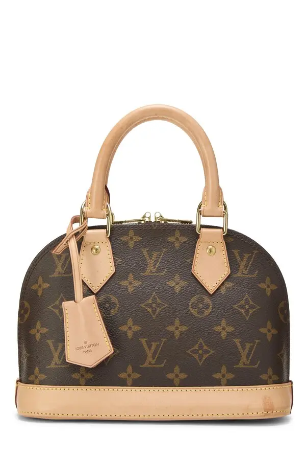 LOUIS VUITTON Monogram Alma Nm Bag - Brown