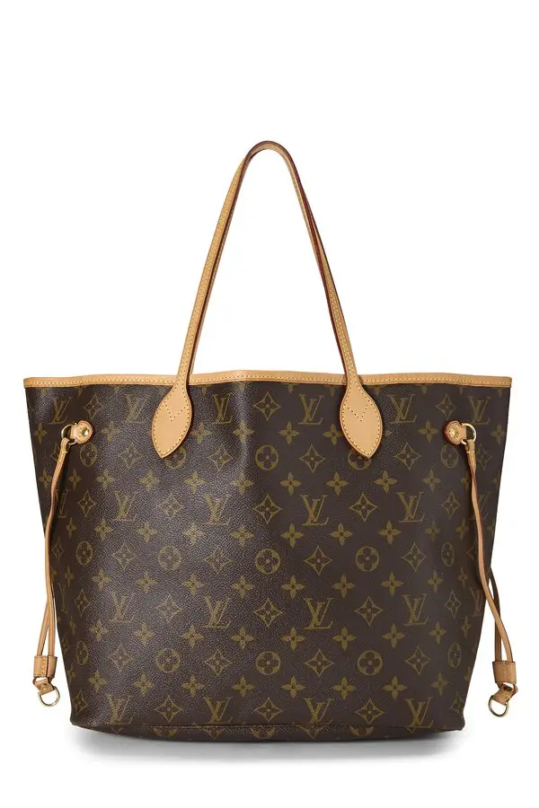 LOUIS VUITTON Monogram Tote Bag - Brown