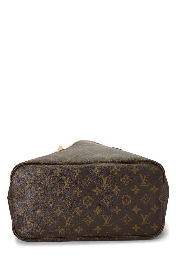 LOUIS VUITTON Monogram Tote Bag - Brown