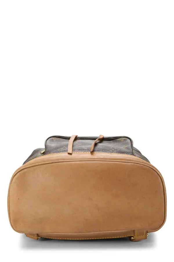 LOUIS VUITTON Monogram Montsouris Backpack - Brown