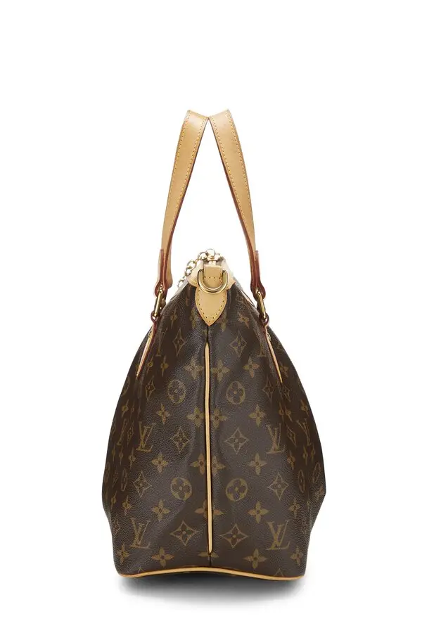 LOUIS VUITTON Monogram Palermo Tote Bag - Brown
