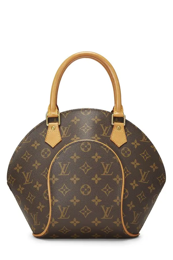 LOUIS VUITTON Monogram Ellipse Handbag - Brown
