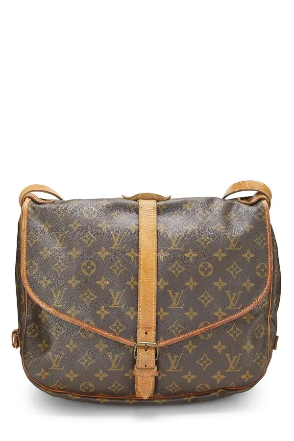 LOUIS VUITTON Monogram Saumur 35