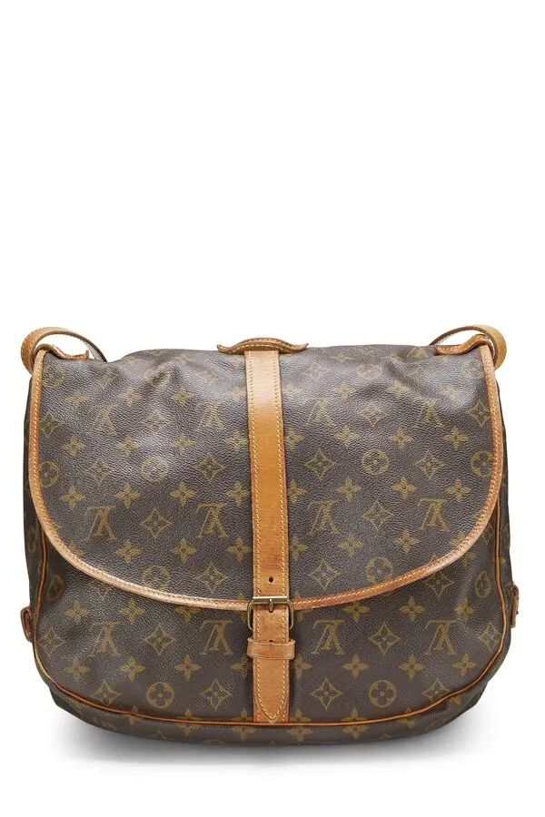 LOUIS VUITTON Monogram Saumur 35