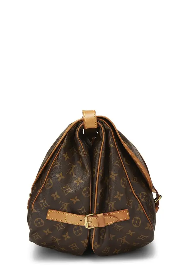 LOUIS VUITTON Monogram Saumur 35