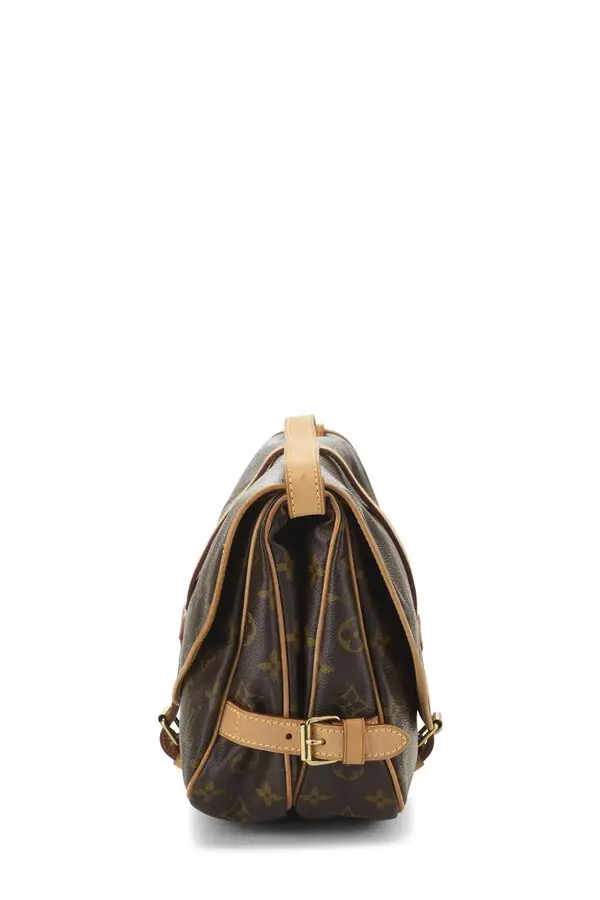 LOUIS VUITTON Monogram Saumur 30 - Brown