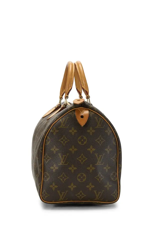 LOUIS VUITTON Monogram Speedy 30 - Brown