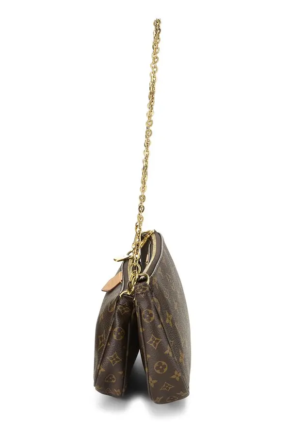 LOUIS VUITTON Monogram Multi Pochette Accessoires - Brown