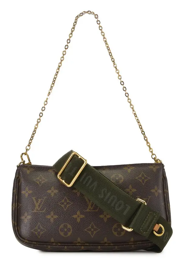 LOUIS VUITTON Monogram Multi Pochette Accessoires - Brown