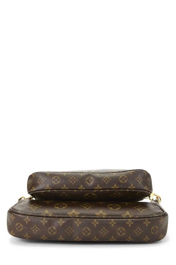 LOUIS VUITTON Monogram Multi Pochette Accessoires - Pink