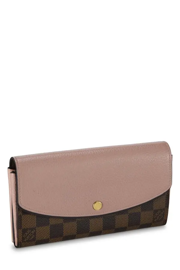 LOUIS VUITTON Damier Ebene Normandy Wallet