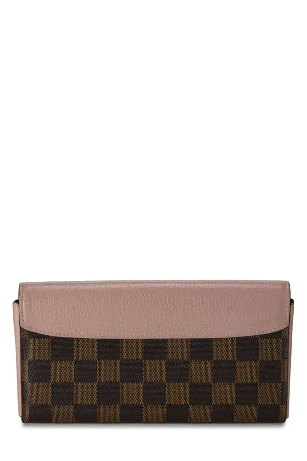 LOUIS VUITTON Damier Ebene Normandy Wallet