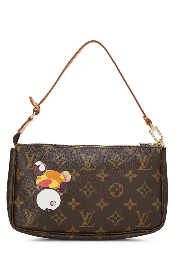 LOUIS VUITTON X Takashi Murakami Monogram Panda Pochette Accessoires