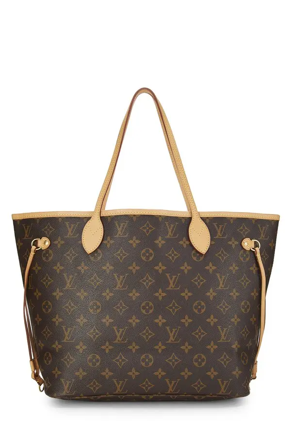 LOUIS VUITTON Monogram Tote Bag - Brown