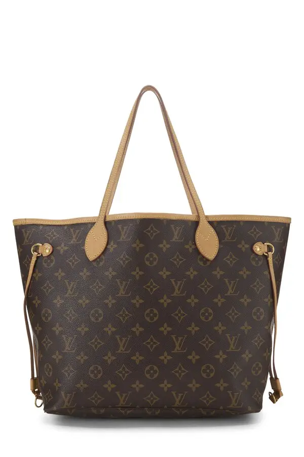 LOUIS VUITTON Monogram Tote Bag - Red