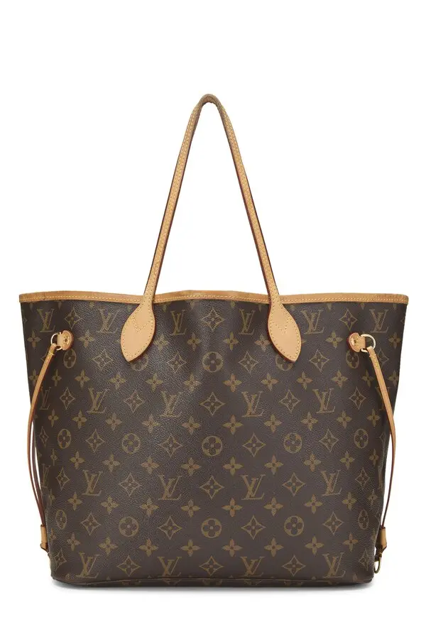 LOUIS VUITTON Monogram Tote Bag - Red