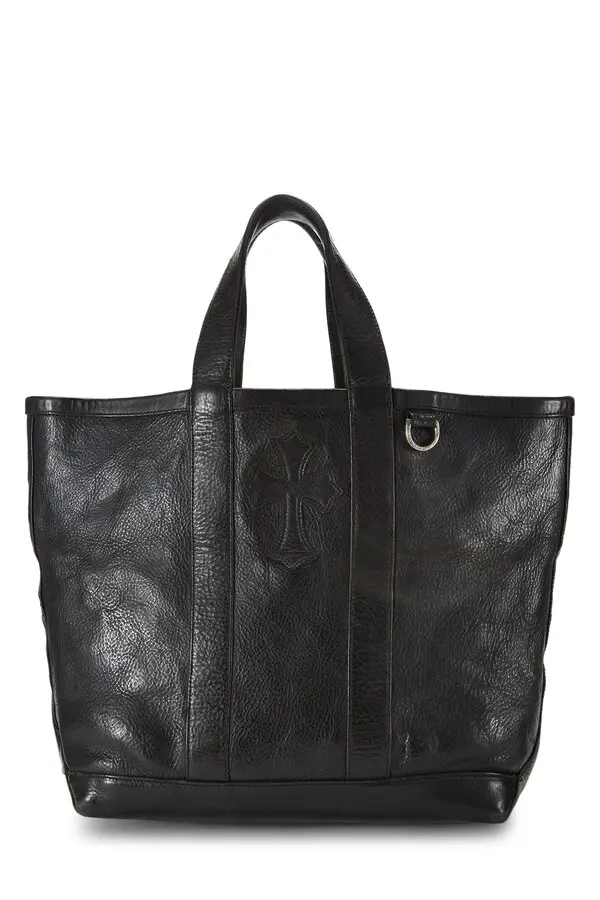 Chrome Hearts Leather Cross Patch Tote