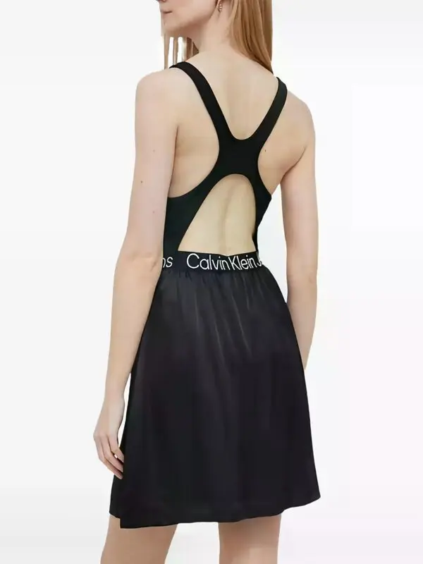 Calvin Klein Logo-trim Mini Dress