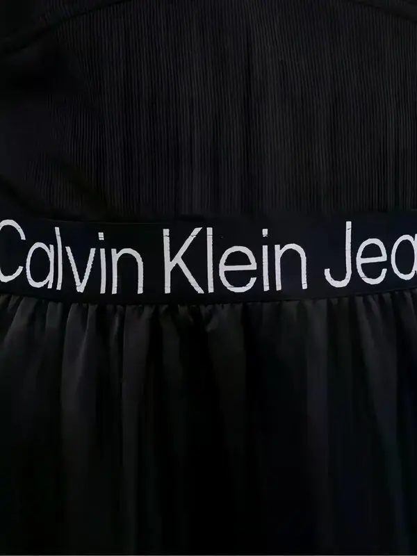 Calvin Klein Logo-trim Mini Dress