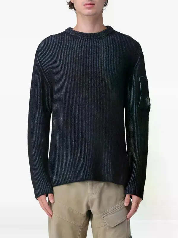 C.P. COMPANY Ribbed Knit Sweater