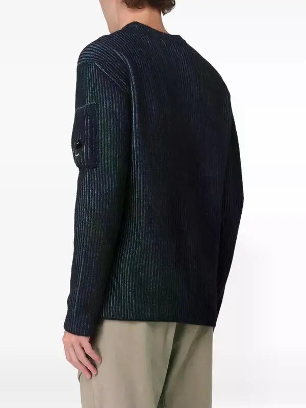 C.P. COMPANY Ribbed Knit Sweater