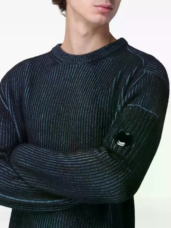 C.P. COMPANY Ribbed Knit Sweater