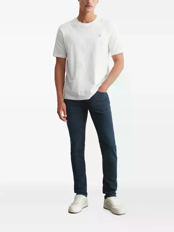 Marc O'polo Leather-patch Jeans With Belt Loops