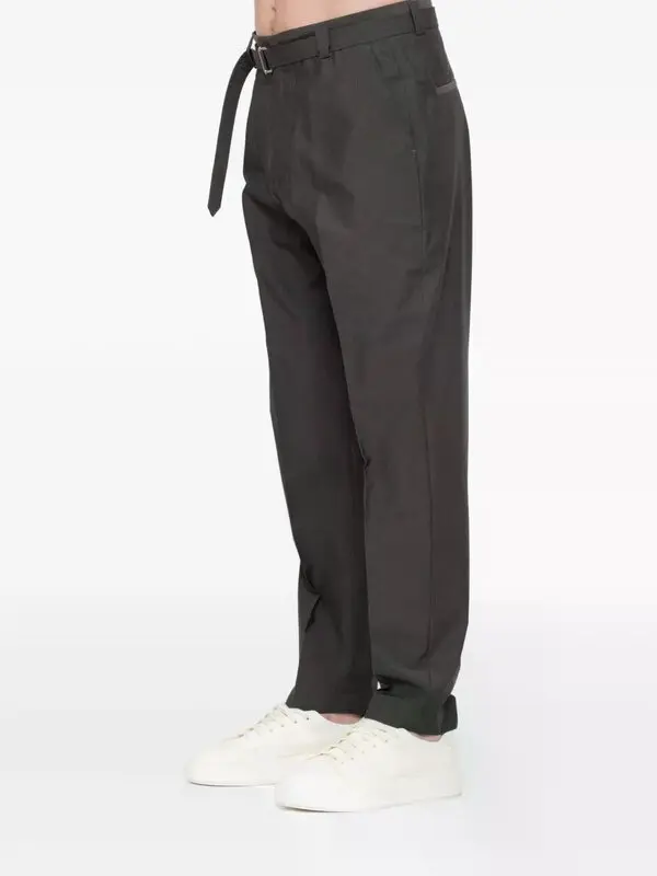 LOW BRAND Belted Trousers