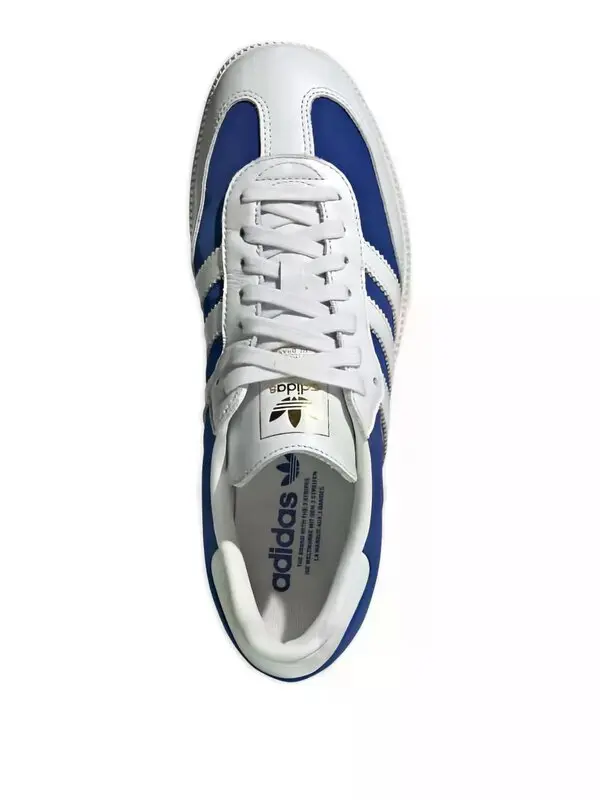 Adidas Samba Og Stripes Sneakers - White
