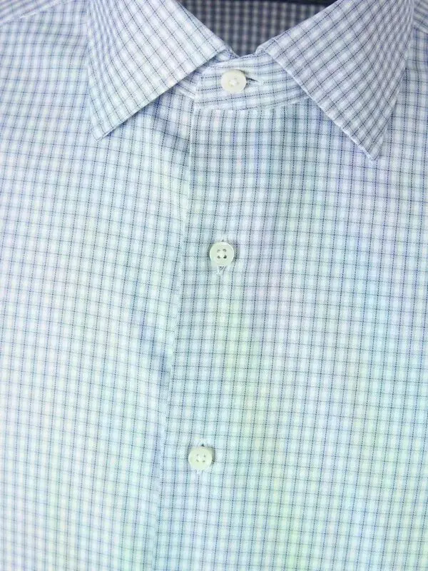 Canali Ribbed Button Shirt
