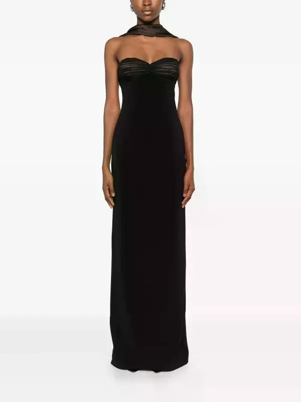 Retrofete Halterneck Gown