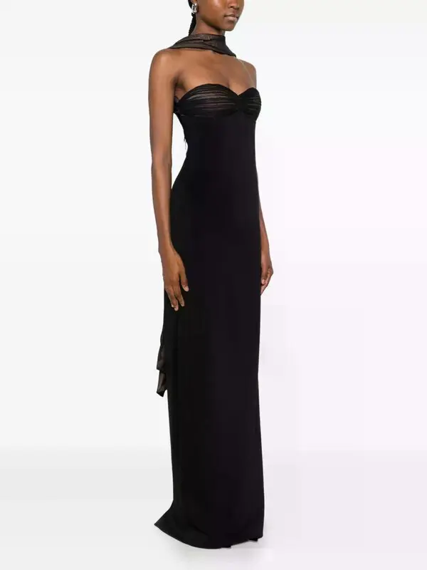Retrofete Halterneck Gown