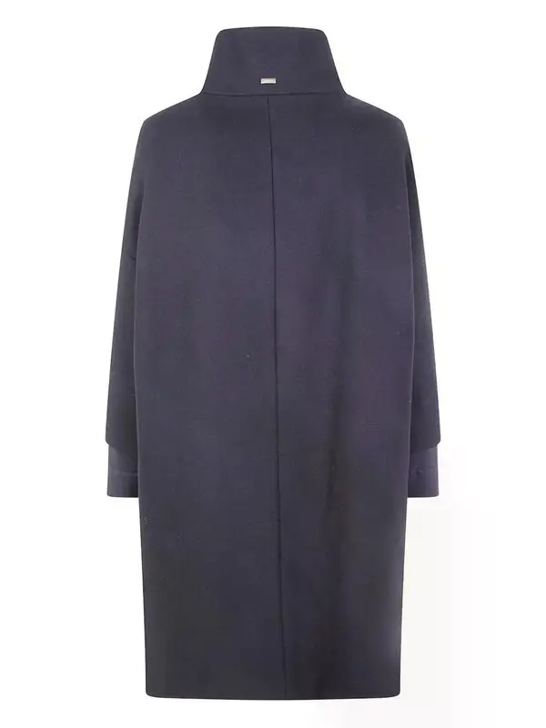 Herno Funnel-neck Long Jacket