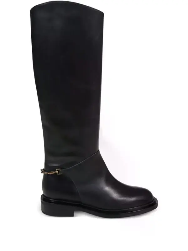 SERGIO LEVANTESI Chain-leather Boots