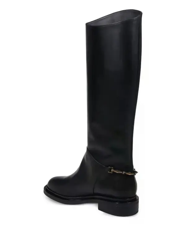SERGIO LEVANTESI Chain-leather Boots