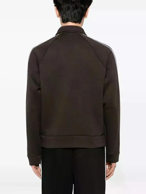 Lacoste Stripe Zip Shirt
