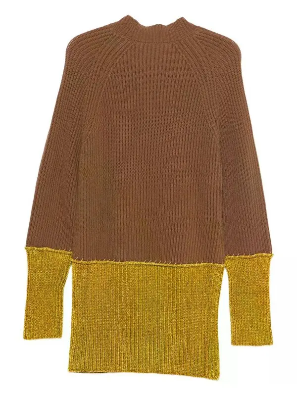 Marni Ribbed Colour-block Sweater