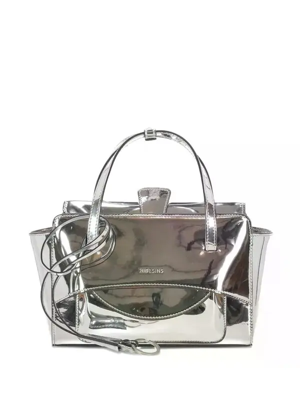 HIDESINS Top Handle Shoulder Bag - Silver