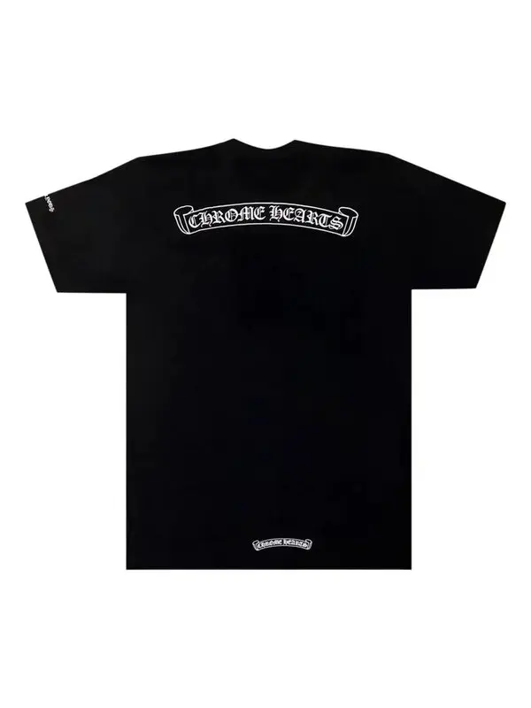 Chrome Hearts Scroll-logo Pocket T-shirt