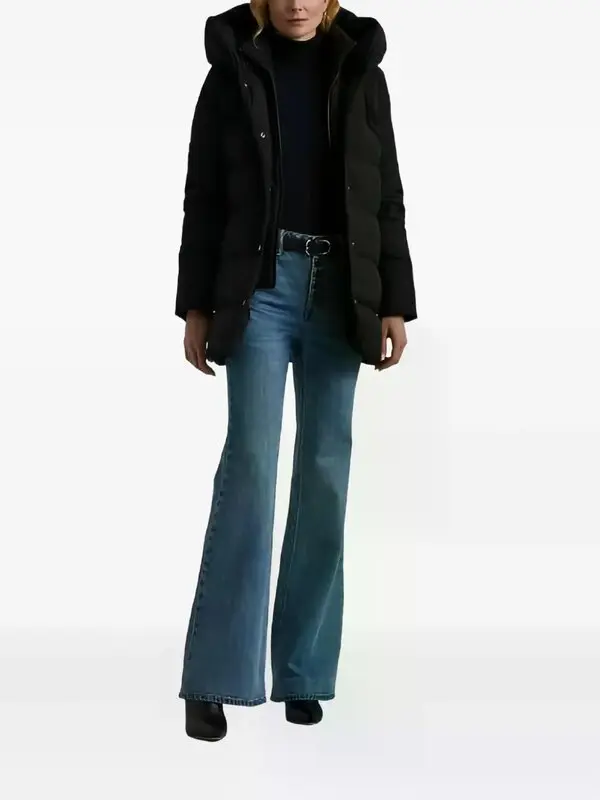 Ralph Lauren Hooded Press-stud Fastening Coat