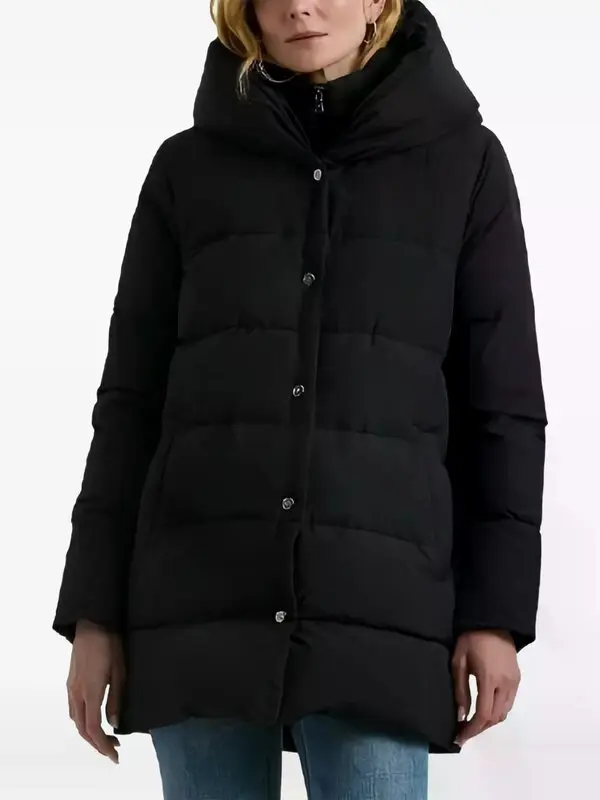 Ralph Lauren Hooded Press-stud Fastening Coat