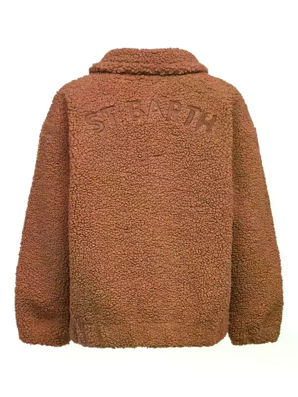 MC2 SAINT BARTH Snap-button Embroidered Coat