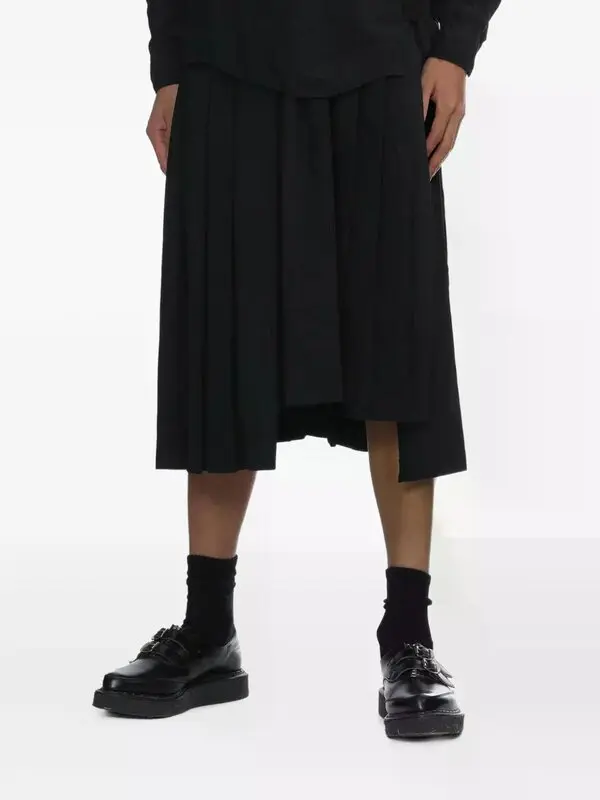 Comme Des Garçons Pleated Midi Skirt