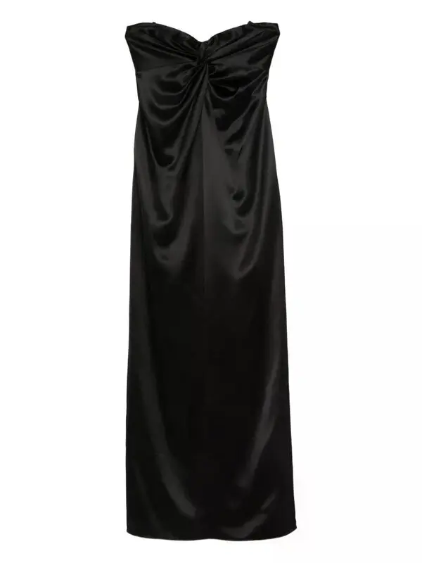 Retrofete Strapless Twisted Dress