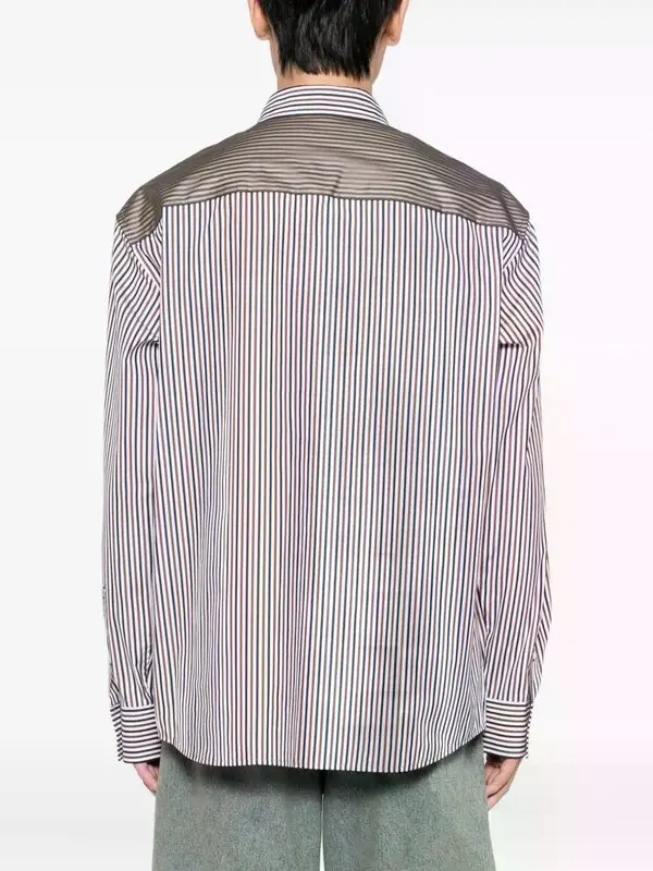 We11Done Striped Button-down Shirt