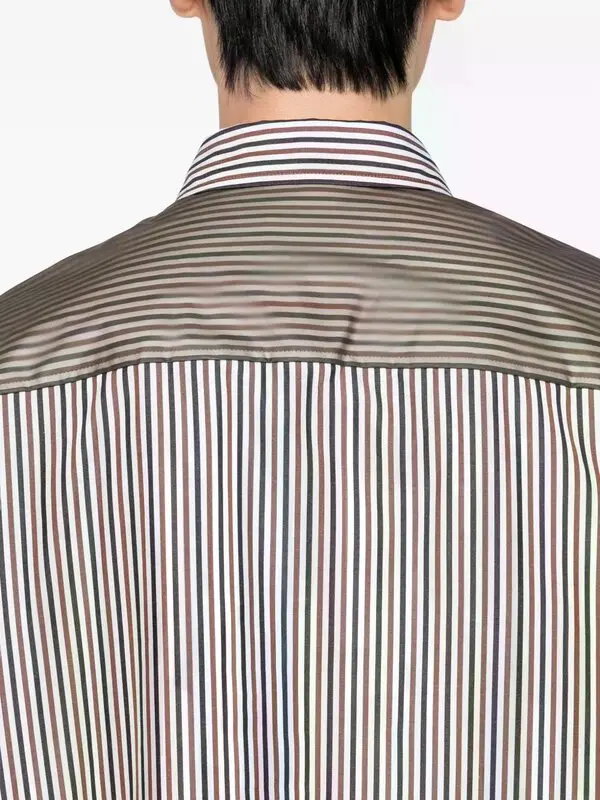 We11Done Striped Button-down Shirt