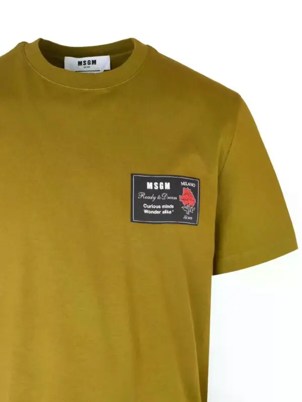 MSGM Patch T-shirt
