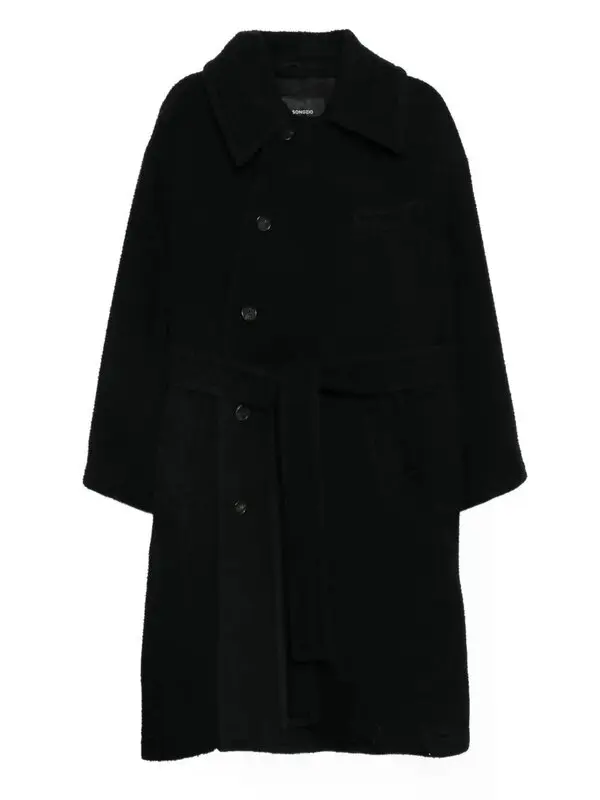 SONGZIO Double-breasted Belted Coat